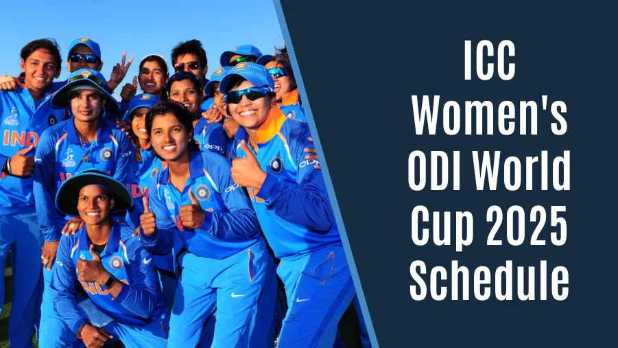 ICC Women's World Cup 2025 Schedule, Venues and Full Details